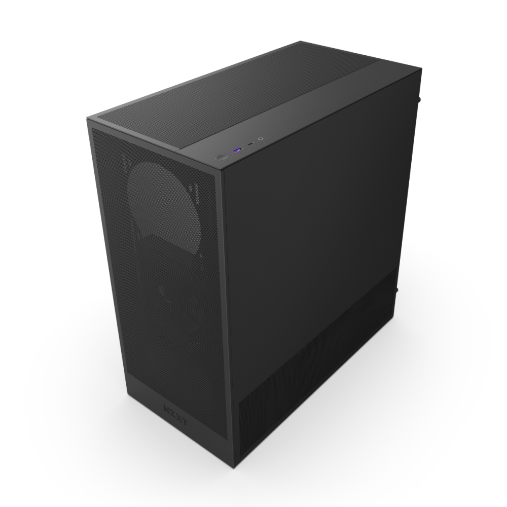 Casing H5 Flow Edition All Black Mid Tower Gaming | Compuspeed